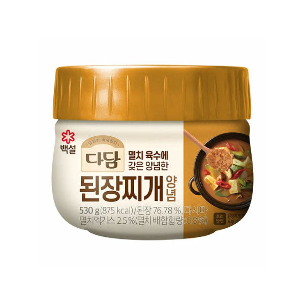 CJ 다담 된장찌개 양념 530g CJ Dadam Soybean Paste 530g – K FRESH MALL